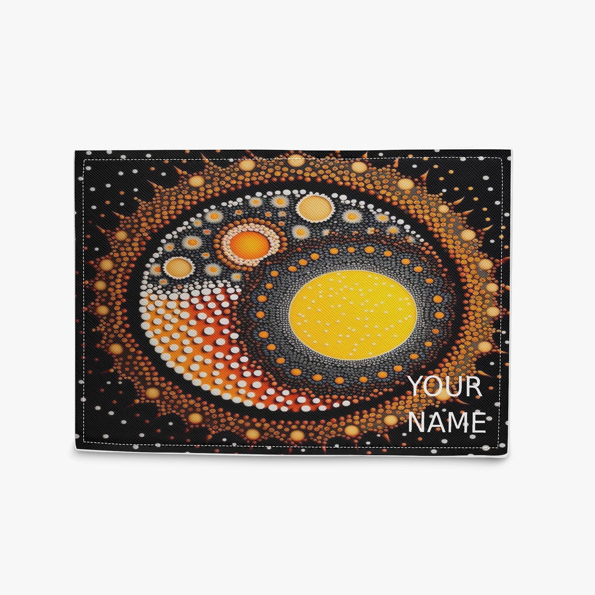 Ancient Aboriginal Sun Passport Cover – littlebuddhavibes