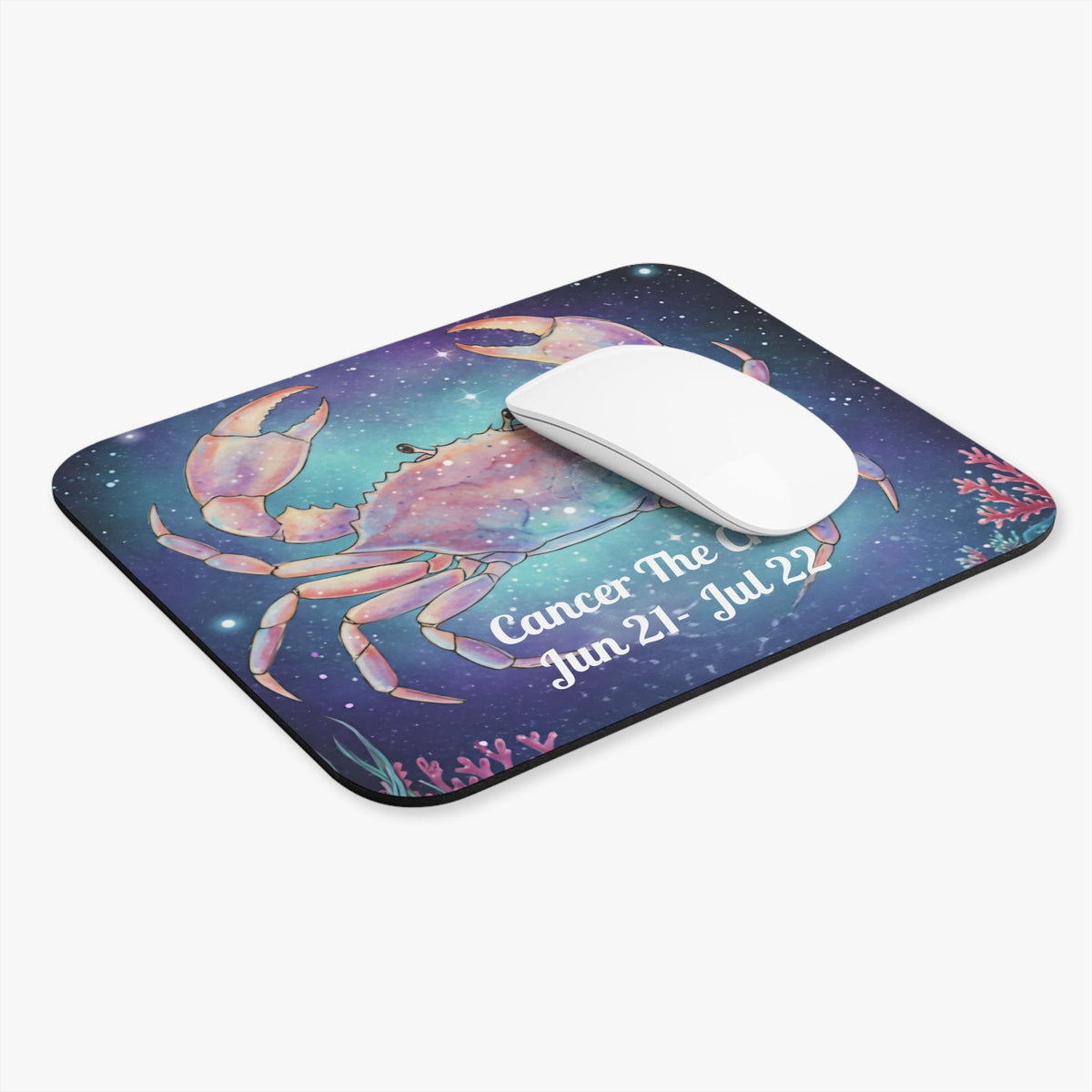 Cancer Zodiac Design - Rectangle Mouse Pad – littlebuddhavibes
